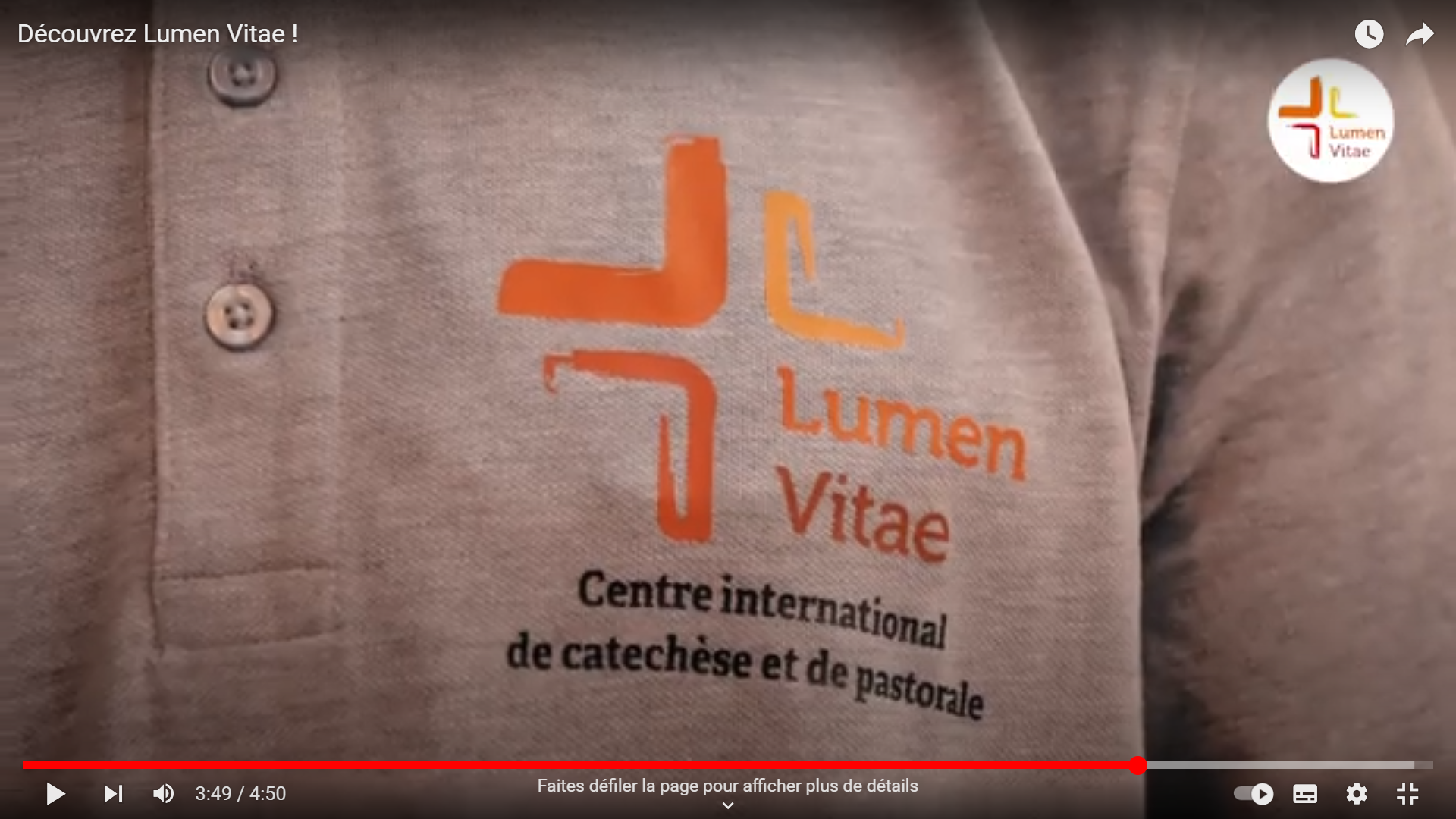 Le Centre – Lumen Vitae